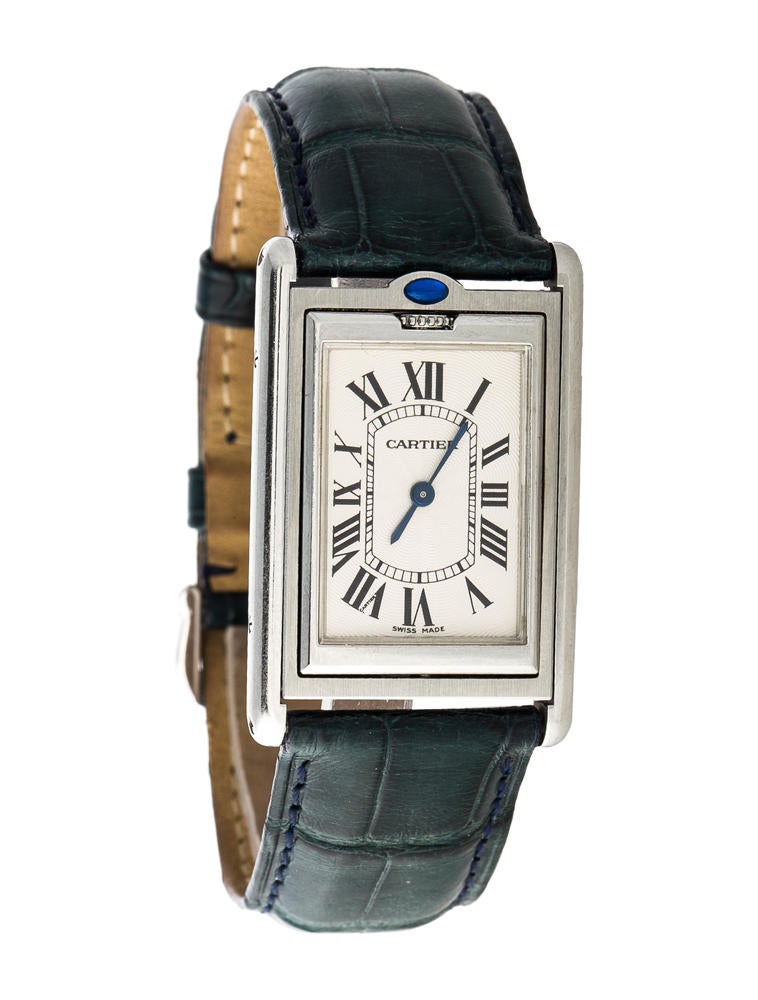 Cartier Tank Basculante Reverso Watch CRT20491 | The RealReal