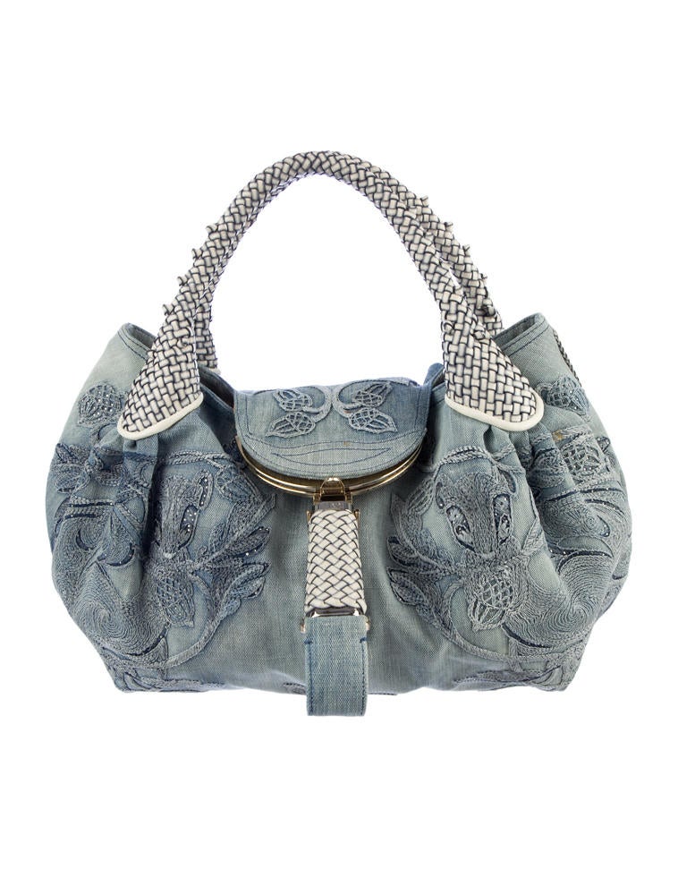 Fendi Denim Spy Bag - Handbags - FEN22157 | The RealReal