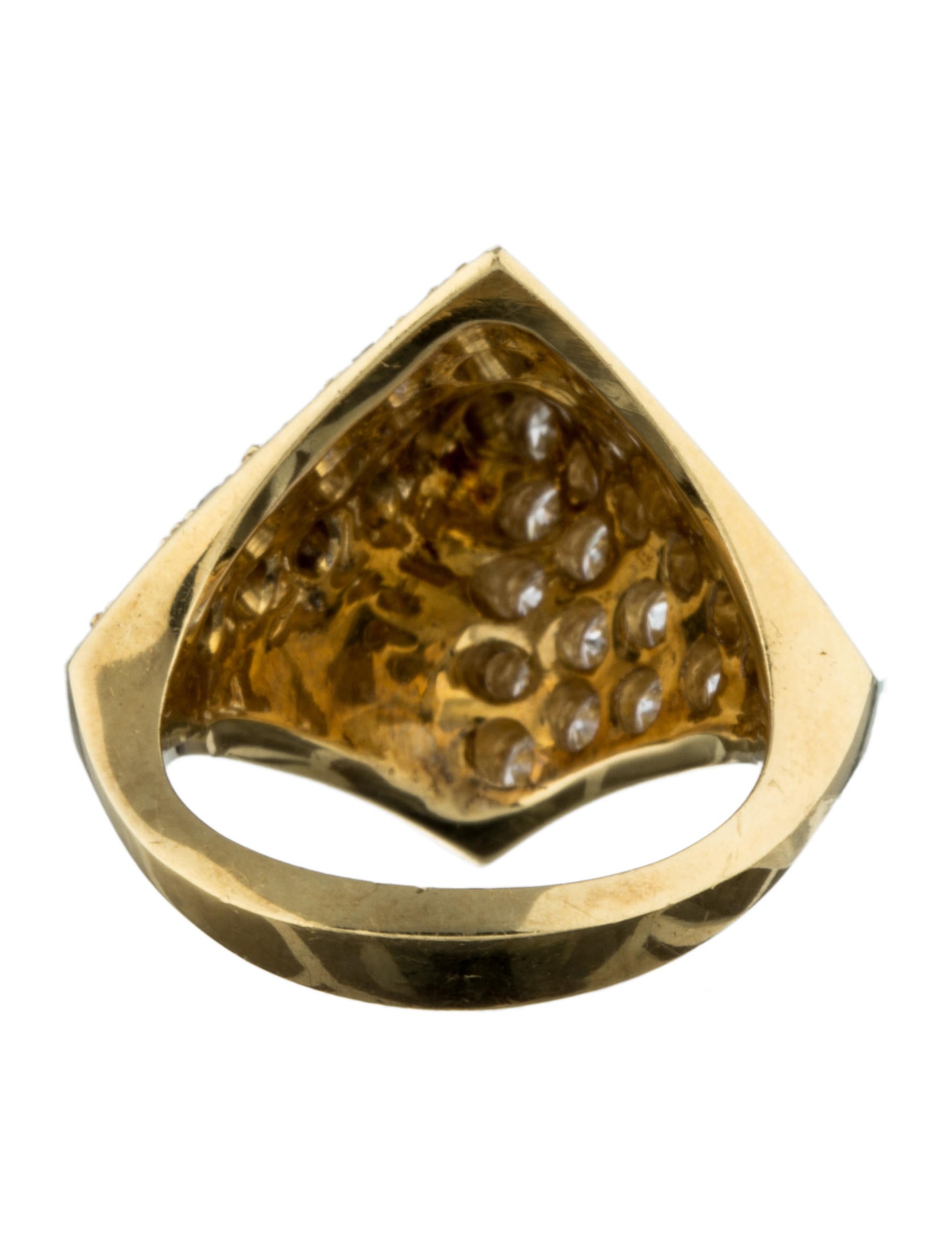 Diamond Pyramid Ring - Rings - FJR25109 | The RealReal