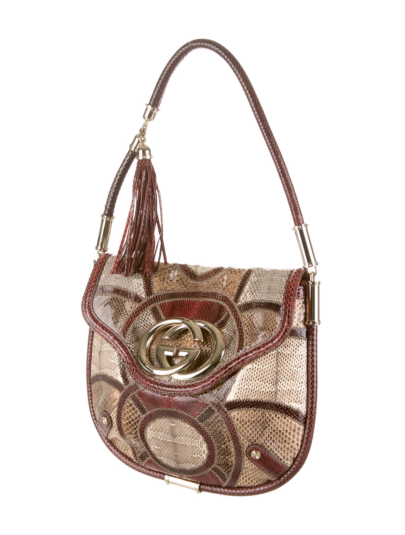 Gucci Snakeskin Britt Bag - Handbags - GUC43168 | The RealReal