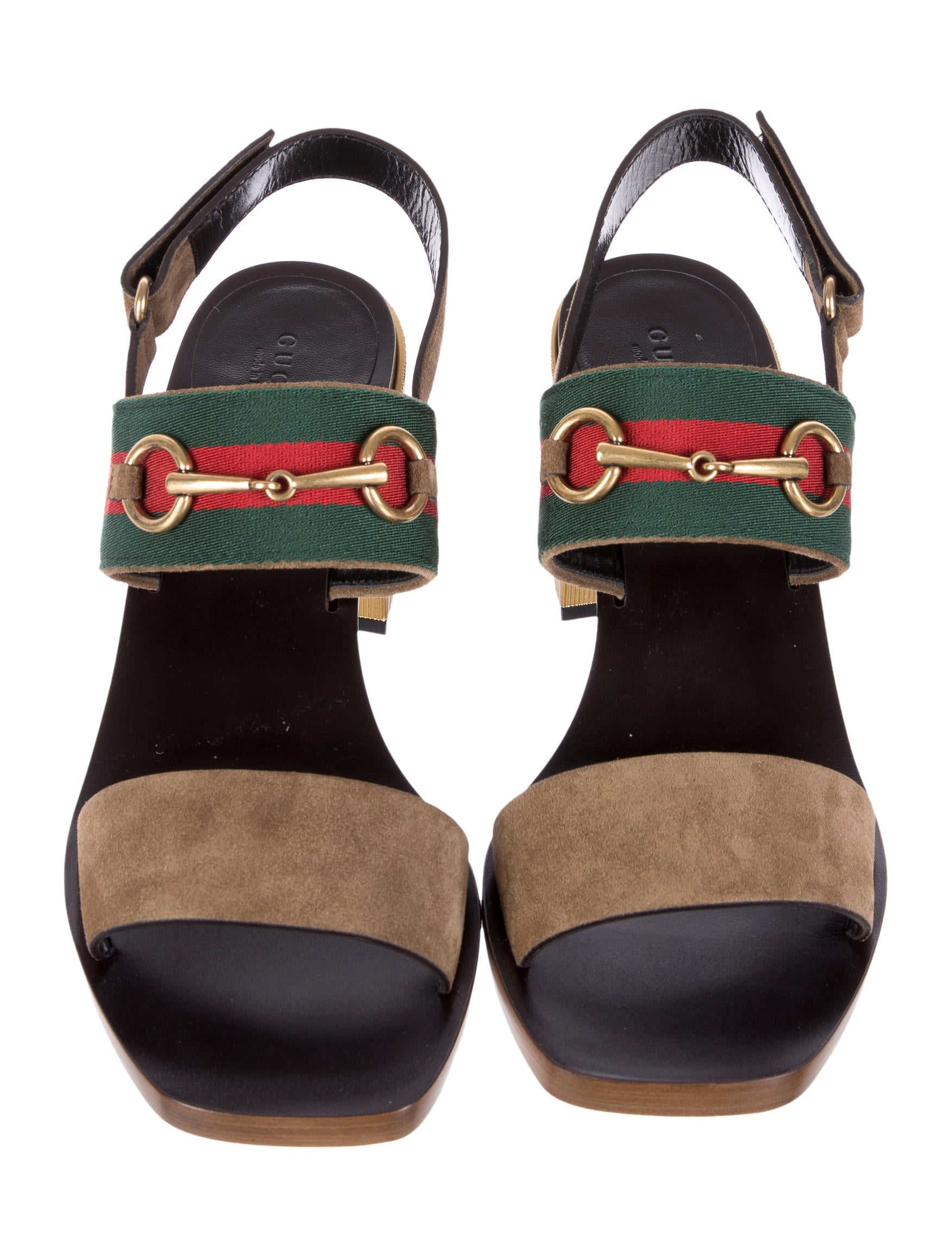 Gucci Suede Horsebit Sandals w/ Tags - Shoes - GUC78993 | The RealReal