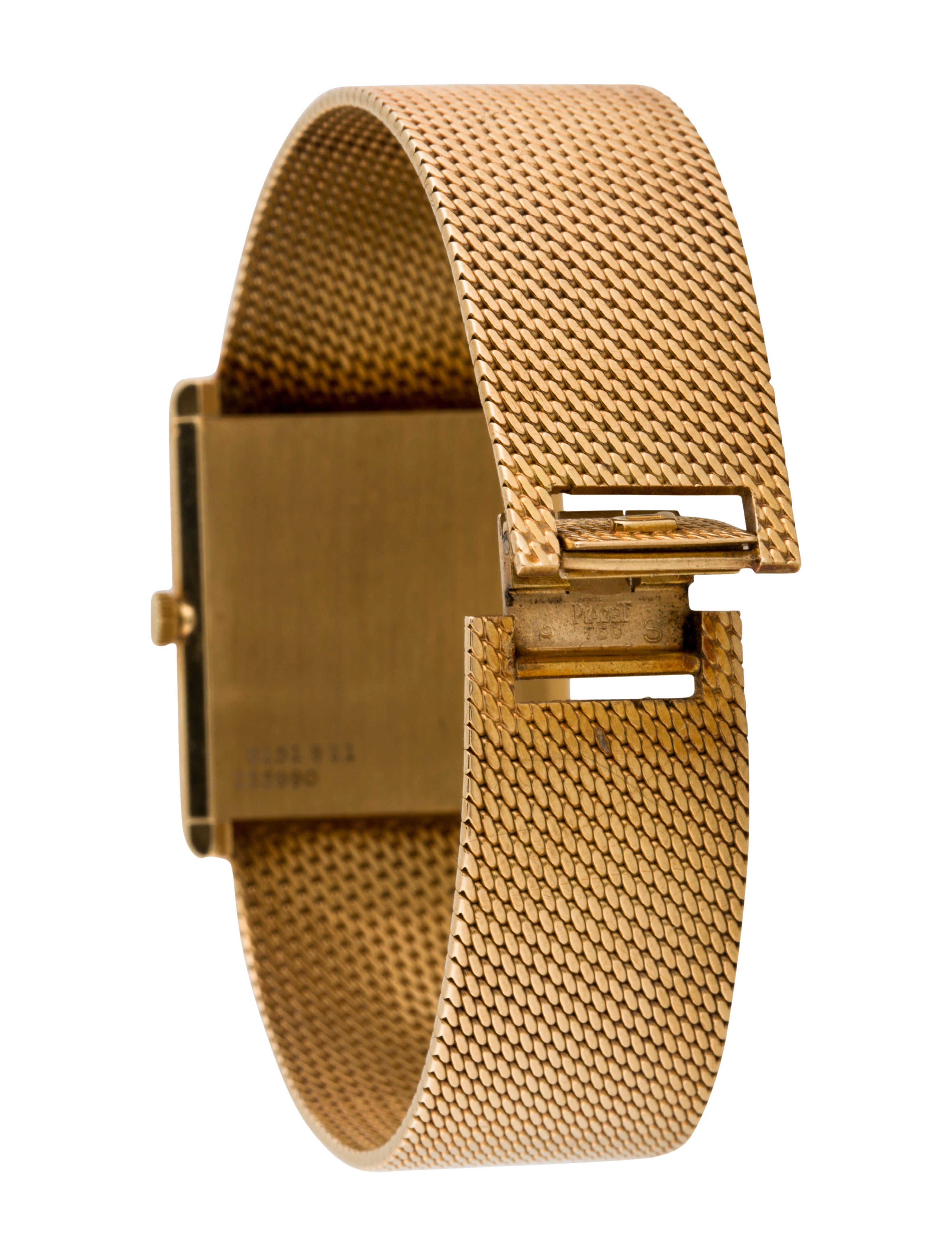 Piaget 18K Gold 9151 Watch - Bracelet - PIT20097 | The RealReal